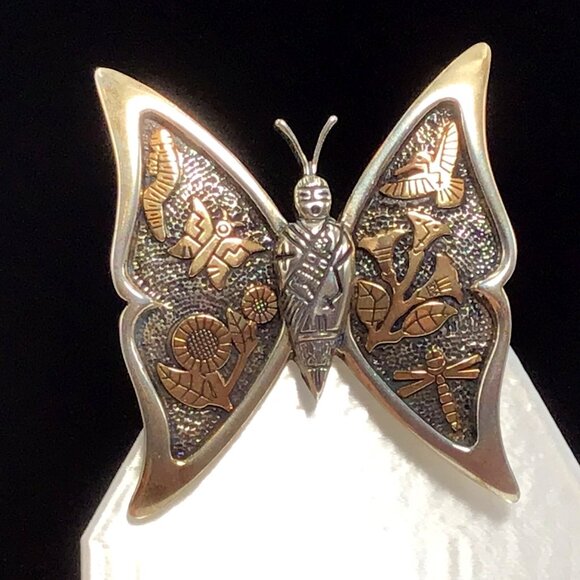 Jewelry | Roderick Tenorio Rmt Relios 14k Gold Sterling Butterfly ...